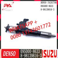 China Denso Diesel Common Rail Injector 095000-8633 for Isuzu 8-98139816-3 12 Month Warranty for sale