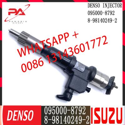 China DENSO Diesel Common Rail Injector 095000-8792 for ISUZU 8-98140249-2 12 Month Warranty for sale