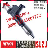 China Genuine Fuel Injector 095000-8980 095000-8981 095000-8982 8-98167556-2 for ISUZU 6WG1 Engine 12 Months Warranty for sale