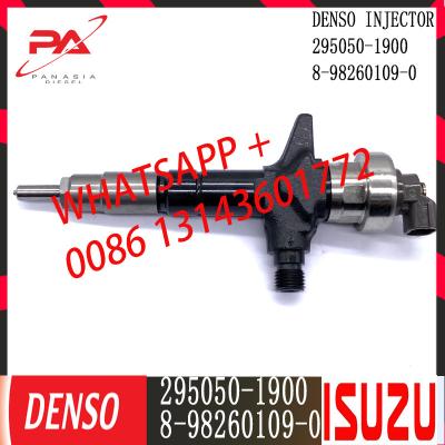 China DENSO Diesel Common Rail Injector 295050-1900 for ISUZU 8-98260109-0 12 Month Warranty for sale