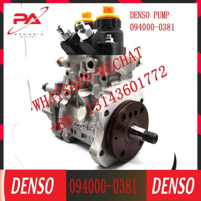 China Common Rail Fuel Pump 094000-0381 for Komatsu SAA6D125E-3 PC450-7 6156-71-1110 for sale