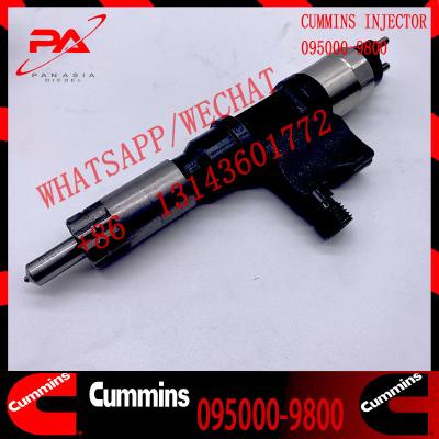 China Common Rail Injector 095000-9800 Diesel Fuel Injector for DENSO High Pressure Pump 0950009800 for sale