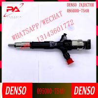 China 095000-7540 Common Rail Injector 1KD 2KD for Toyota 23670-30281 Denso for sale