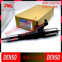 China 6D125 Excavator Fuel Injector Nozzle Assy 6156-11-3300 095000-1211 for PC400-7 PC450-7 for sale