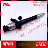 China Common Rail Injector 23670-0R190 095000-7660 for Diesel Engine 24V for sale
