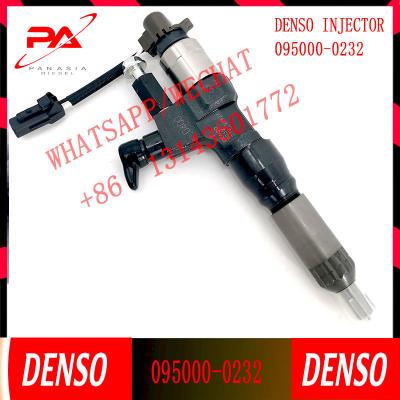China Common Rail Injector 095000-0232 095000-0231 23670-E0400 for HINO J08E Engine for sale