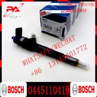 China Diesel Common Rail Fuel Injector 0445110419 0986435213 for Fiat Ducato 2.0 CDTI Bosch for sale
