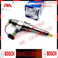 China Genuine Bosch Common Rail Fuel Injector 0445120109 0445120467 for FUSO 6M70 Engine for sale