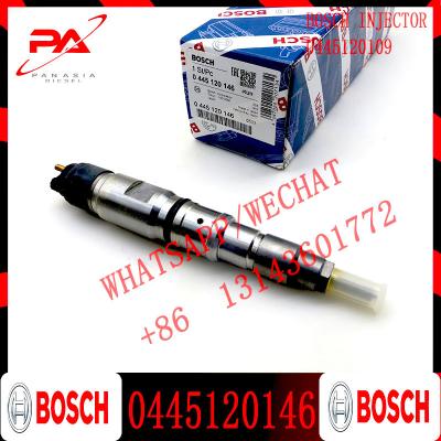 China New Common Rail Injector Assembly 0445120146 65104017006 for DOOSAN DV11 EURO4 Engine for sale