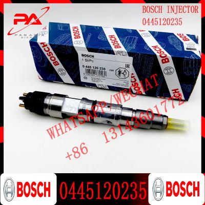 China Genuine Bosch Common Rail Fuel Injector 0445120235 for Sisu 837073713 for sale