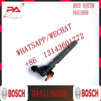 China Bosch 0445116059 Common Rail Fuel Injector High Quality for Car Engine for sale