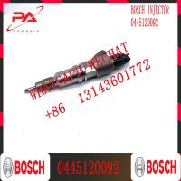 China Common Rail Diesel Fuel Injector 0445120092 504194432 for Fiat Bosch High Quality New for sale
