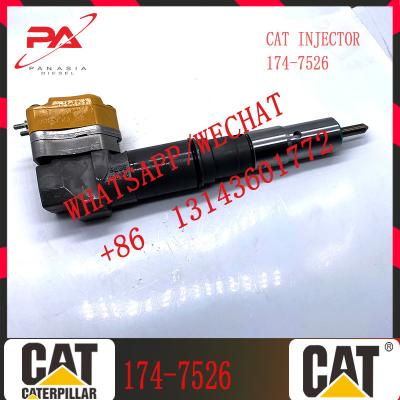 China Diesel Engine Fuel Injector 1747526 for CAT 3412E 651E 657 Excavator for sale