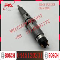 China Komatsu PC210-8 PC200-8 Diesel Fuel Injector 6754-11-3011 0445120231 Excavator Parts for sale