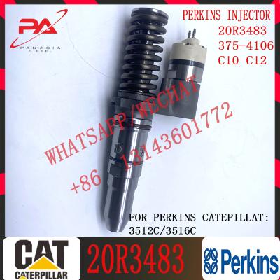 China 20R-3483 C6.6 Diesel Engine Fuel Injector for Excavator E320D Perkins Injector Nozzle for sale