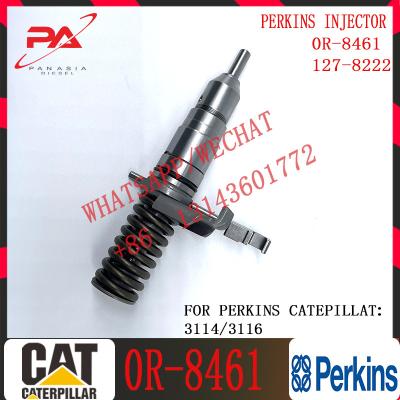China 0R-8461 127-8222 Diesel Fuel Injector for Perkins 3114 3116 Excavator Spare Parts for sale