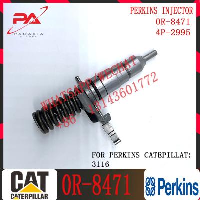 China Diesel Fuel Injector 0R8471 0R-8471 for Perkins 3114 3116 3126 Engine for sale