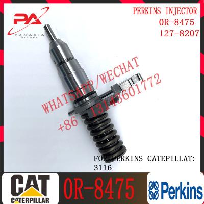 China Diesel Fuel Injector 0R8475 0R-8475 for Perkins 3114 3116 3126 Engine for sale