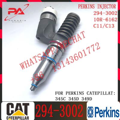China Diesel Fuel Common Rail Injector 294-3002 10R-6162 for CAT C13 Engine 160-200 MPa for sale