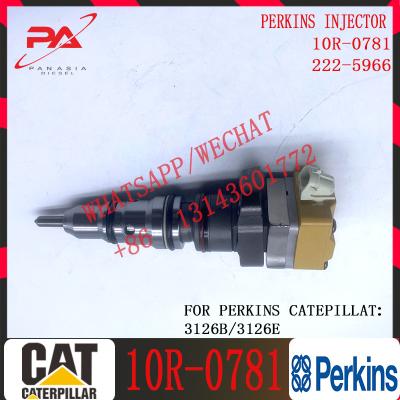 China Common Rail Diesel Injector 222-5966 10R-0781 for Caterpillar 3126E 3126B C7 Marine Engine for sale