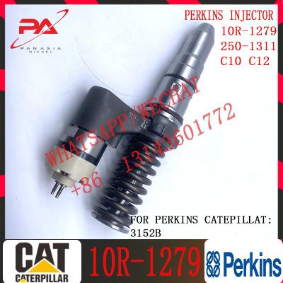 China Caterpillar 3152B Diesel Engine Common Rail Fuel Injector 10R-1279 249-0746 162-8813 for sale