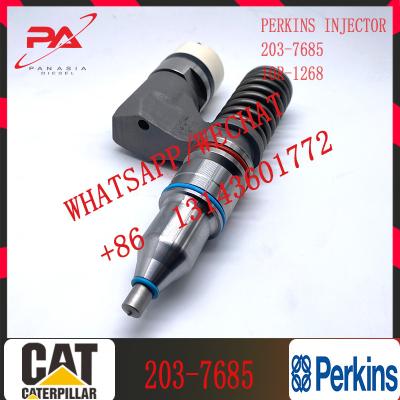 China Diesel Engine Fuel Injector 2037685 203-7685 for Caterpillar 16H C-10 C-12 Excavator Parts for sale