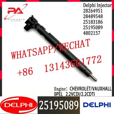 China Genuine Fuel Injector 28264951 28489548 for Chevrolet Opel 2.2 VCDI 2.2 CDTi Engine for sale