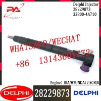 China 33800-4A710 28229873 Diesel Fuel Injector for Hyundai KIA 2.5CRDI Mobis Starex Del Phi for sale