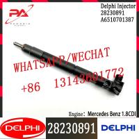 China Diesel Common Rail Injector A6510701387 28230891 for Mercedes Benz 1.8CDI Engine for sale