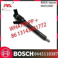 China 0445110388 0445110387 0445110254 Genuine Common Rail Injector for Huatai Santa Fe 1.5L EU4 for sale