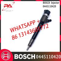 China Diesel Fuel Common Rail Injector 0445110417 0445110420 for Truck Tractor 12V for sale