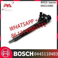 China Diesel Common Rail Injector 0445110483 0445110484 for SAIC MAXUS V80 2.5L for sale
