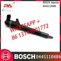 China Genuine Diesel Common Rail Injector 0445110483 0445110484 for SAIC Maxus 110mm for sale