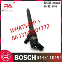 China Diesel Huachen 4-Cyl 2.5L Common Rail Fuel Injector 0445110494 for sale
