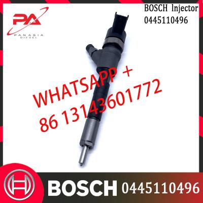 China Common Rail Diesel Fuel Injector 0445110496 Genuine OEM 4 Hole Nozzle for Diesel Car for sale