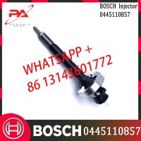 China Original Diesel Common Rail Injector 0445110857 for NISSAN Engine 12V for sale