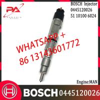 China BOSCH Original Diesel Common Rail Injector 0445120026 0445120030 for MAN Engine 51101006024 for sale