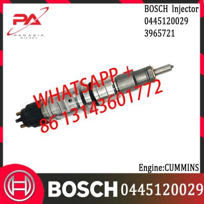 China BOSCH Original Diesel Common Rail Injector 0445120029 for CUMMINS Engine 3965721 for sale