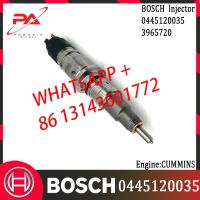 China BOSCH Original Diesel Common Rail Injector 0445120035 3965720 for CUMMINS Engine 1600 Bar for sale