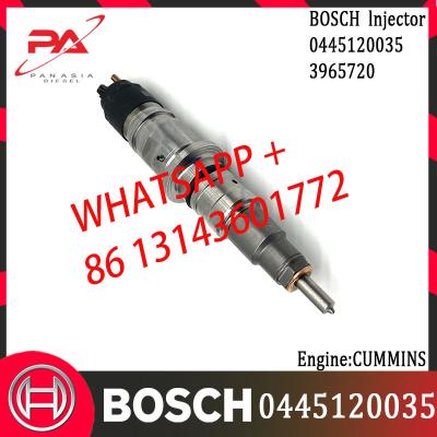 China BOSCH Original Diesel Common Rail Injector 0445120035 3965720 for CUMMINS Engine 1600 Bar for sale