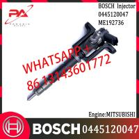 China BOSCH Original Diesel Common Rail Injector 0445120047 ME192736 for MITSUBISHI Engine 12V for sale