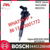 China BOSCH Original Diesel Common Rail Injector 0445120047 0445120048 for Mercedes-Benz Mitsubishi Engine for sale