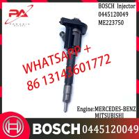 China BOSCH Original Diesel Common Rail Injector 0445120048 0445120049 for Mercedes-Benz Mitsubishi Engine for sale