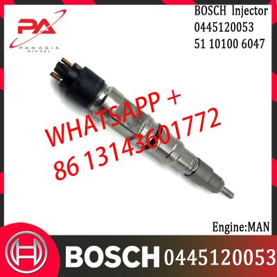 China BOSCH Original Diesel Common Rail Injector 0445120053 0445120055 for MAN Engine 1600 Bar for sale
