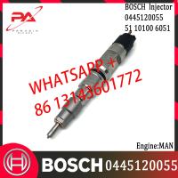 China BOSCH Original Diesel Common Rail Injector 0445120055 0445120056 for MAN Engine 51101006051 for sale
