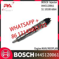 China BOSCH Original Diesel Common Rail Injector 0445120061 51101006064 for MAN NEOPLAN Engine for sale