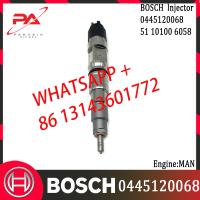 China BOSCH Original Diesel Common Rail Injector 0445120068 51101006058 for MAN Engine for sale