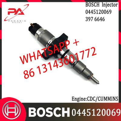 China BOSCH Original Diesel Common Rail Injector 0445120069 3976646 for CDC Cummins Engine for sale