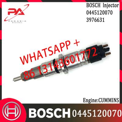 China BOSCH Original Diesel Common Rail Injector 0445120070 3976631 for Cummins Engine for sale