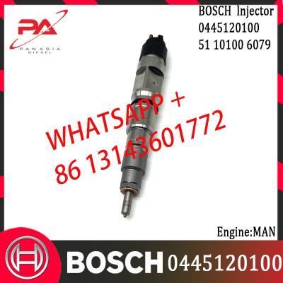 China BOSCH Original Diesel Common Rail Injector 0445120098 0445120099 0445120100 for MAN Engine for sale